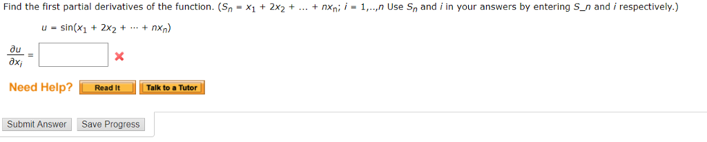 Solved Find the first partial derivatives of the function. | Chegg.com