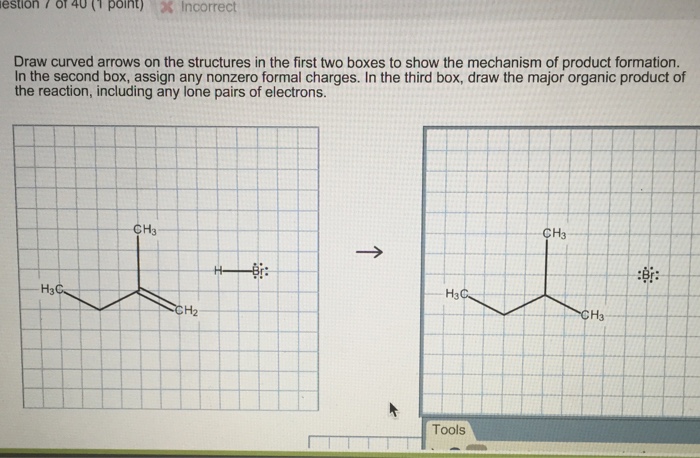 Solved Draw curved arrows on the structures in the first two | Chegg.com