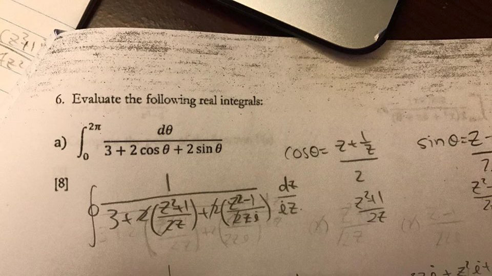 Solved Evaluate the following real integrals: integral_0^2 | Chegg.com