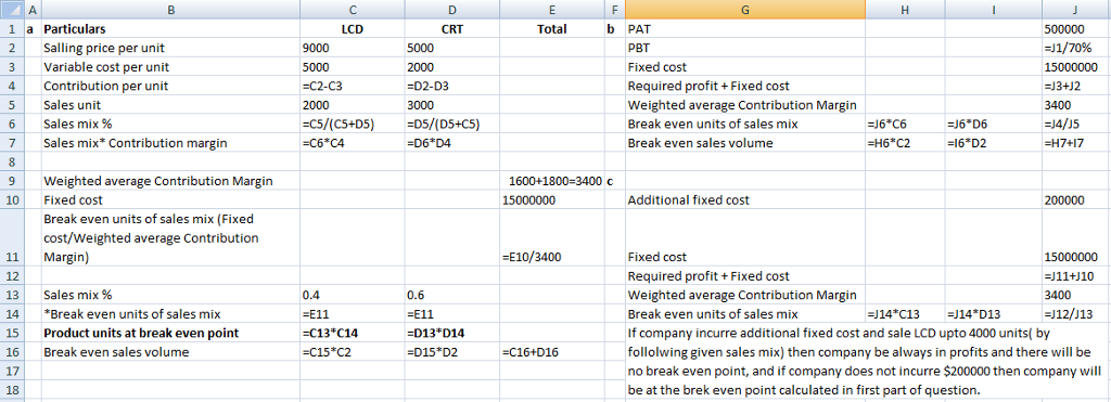 (Solved) - 1. Gafat Engineering Ethio Plc manufactures two types of TV ...