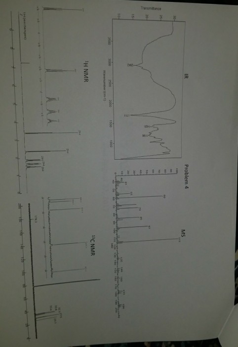 identify the structure based on IR and NMR | Chegg.com