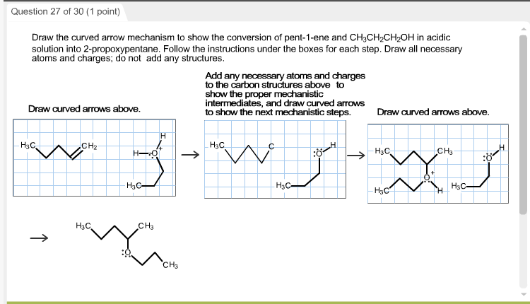 Solved Draw the curved arrow mechanism to show the | Chegg.com
