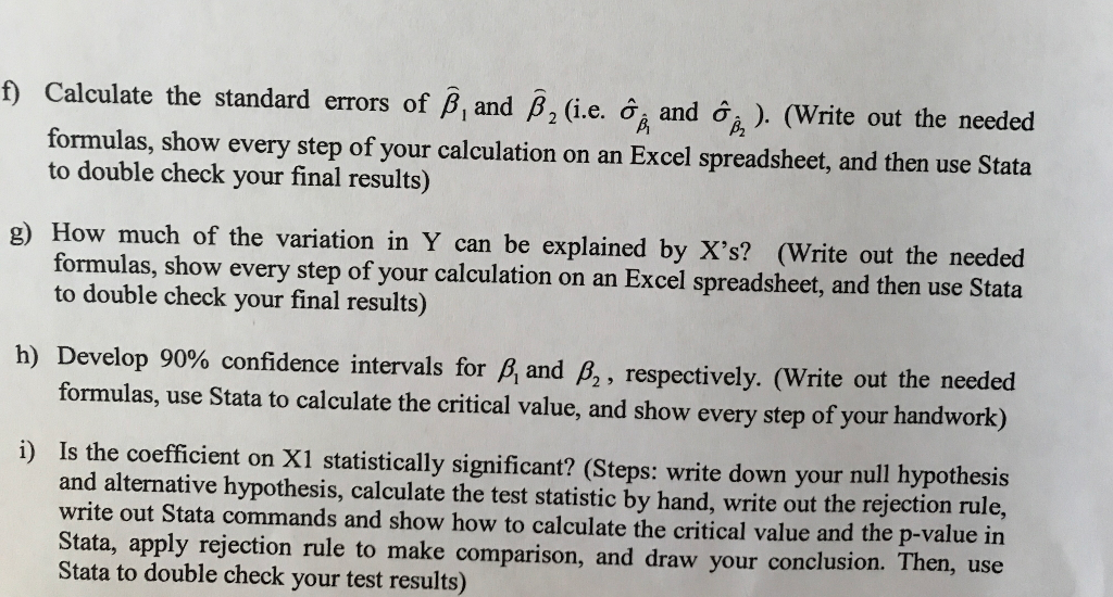 Solved Consider a multiple linear model with two explanatory | Chegg.com