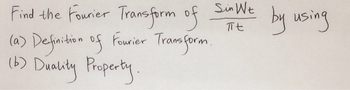 Solved If someone would just be able to to Duality Property | Chegg.com