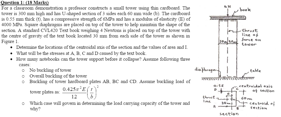 Solved For a classroom demonstration a professor constructs | Chegg.com Solved For a classroom demonstration a professor constructs | Chegg.com