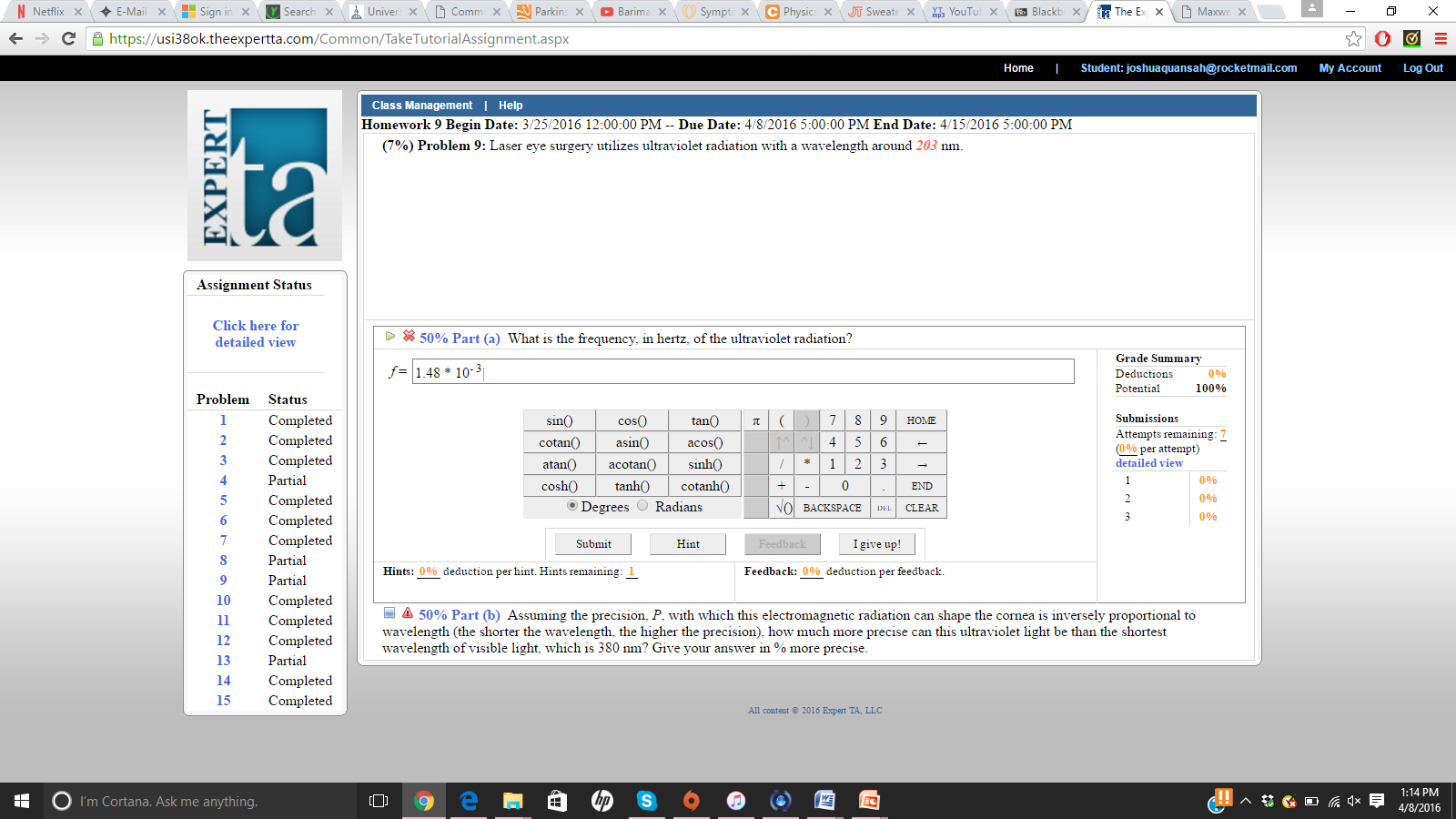 Solved he Ex X https:// usi38ok.theexpertta.com | Chegg.com