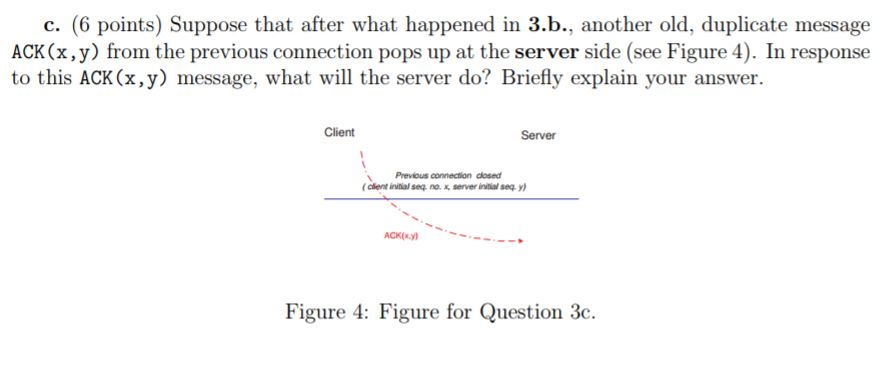 Solved 3. TCP Connection Management (25 points total. | Chegg.com
