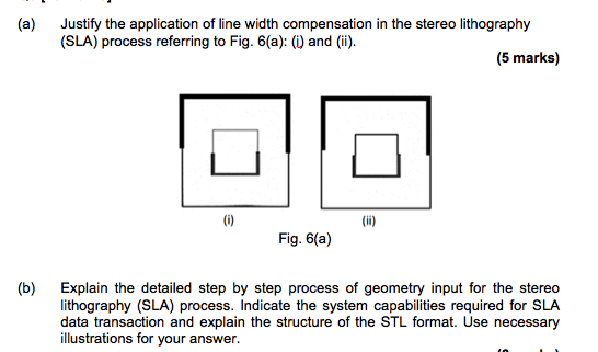 Solved (a) Justify the application of line width | Chegg.com