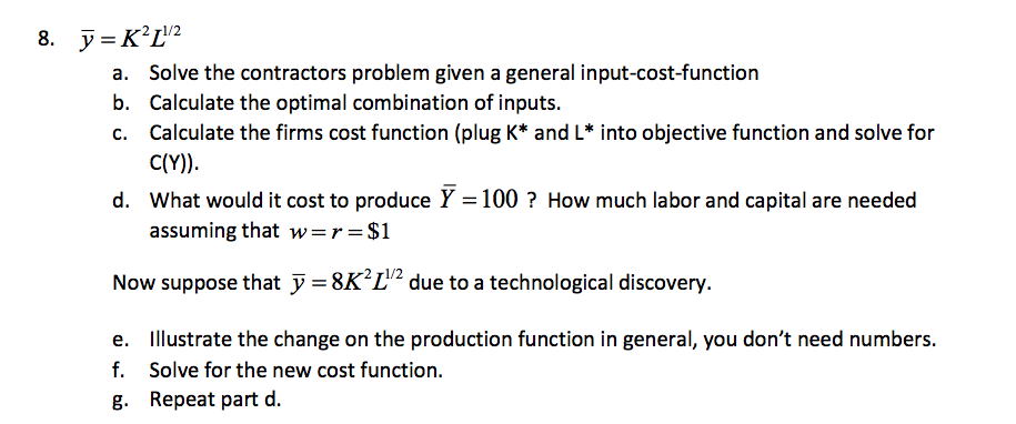 Solved a. b. c. Solve the contractors problem given a | Chegg.com