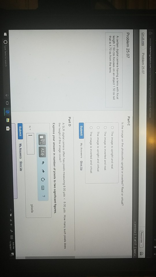 Solved 凸 mycViternView?assignmentProblemID 281 5660 CH25 HW | Chegg.com