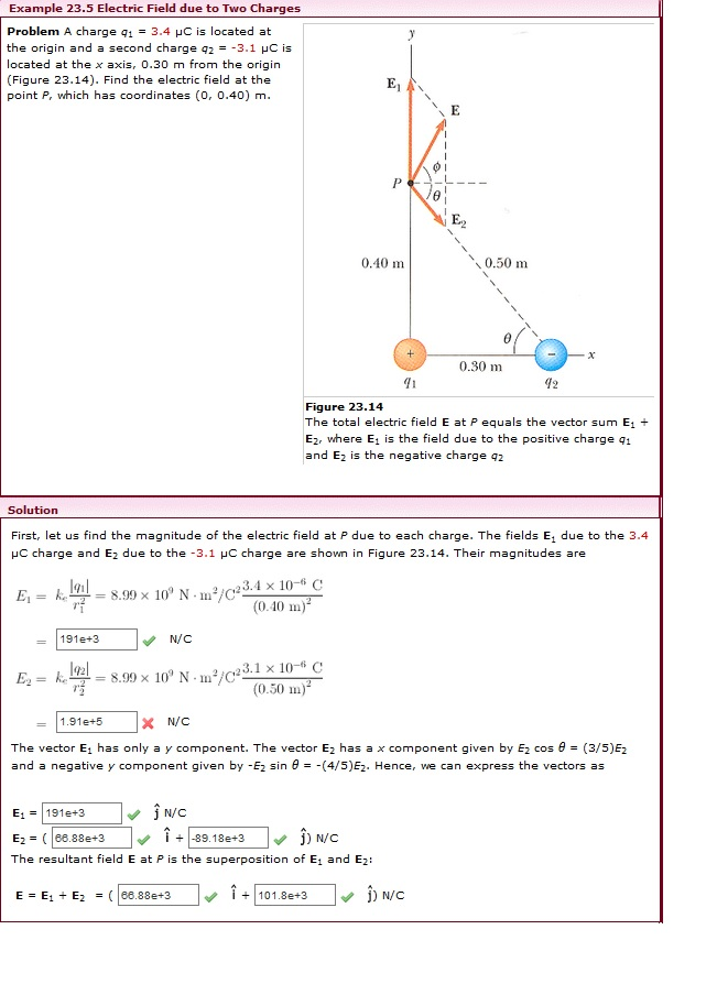 Solved: A Charge Q_1 = 3.4 Mu C Is Located At The Origin A... | Chegg.com