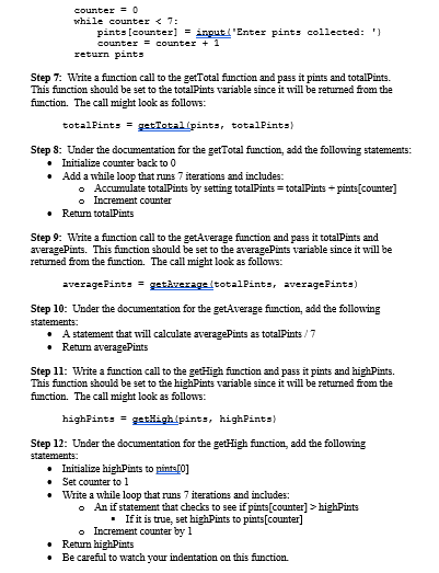 Solved Lab 7.4- Arrays and Python Code (Optional) Critical | Chegg.com