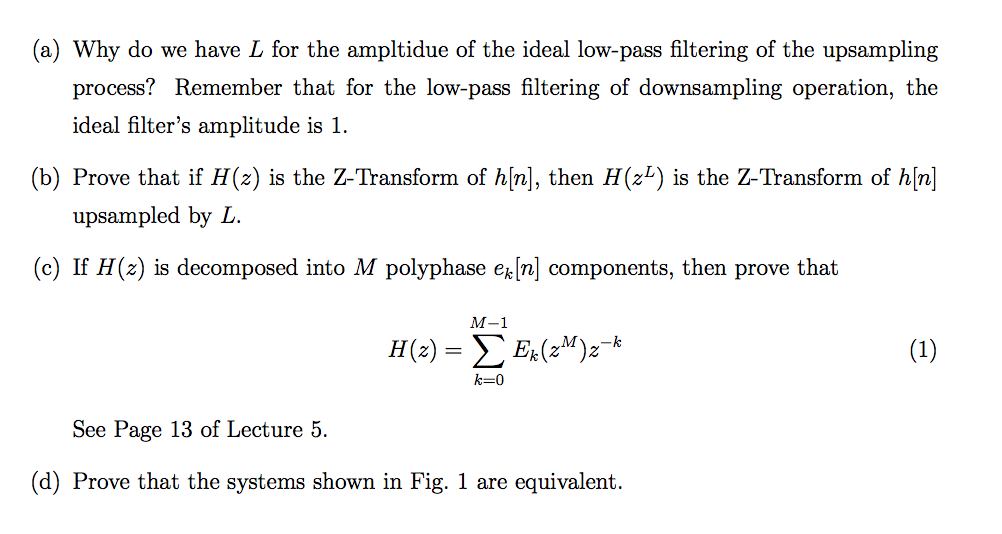 Solved (a) Why do we have L for the amplitude of the ideal | Chegg.com