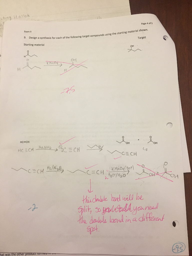 Solved Design a synthesis for each of the following target | Chegg.com