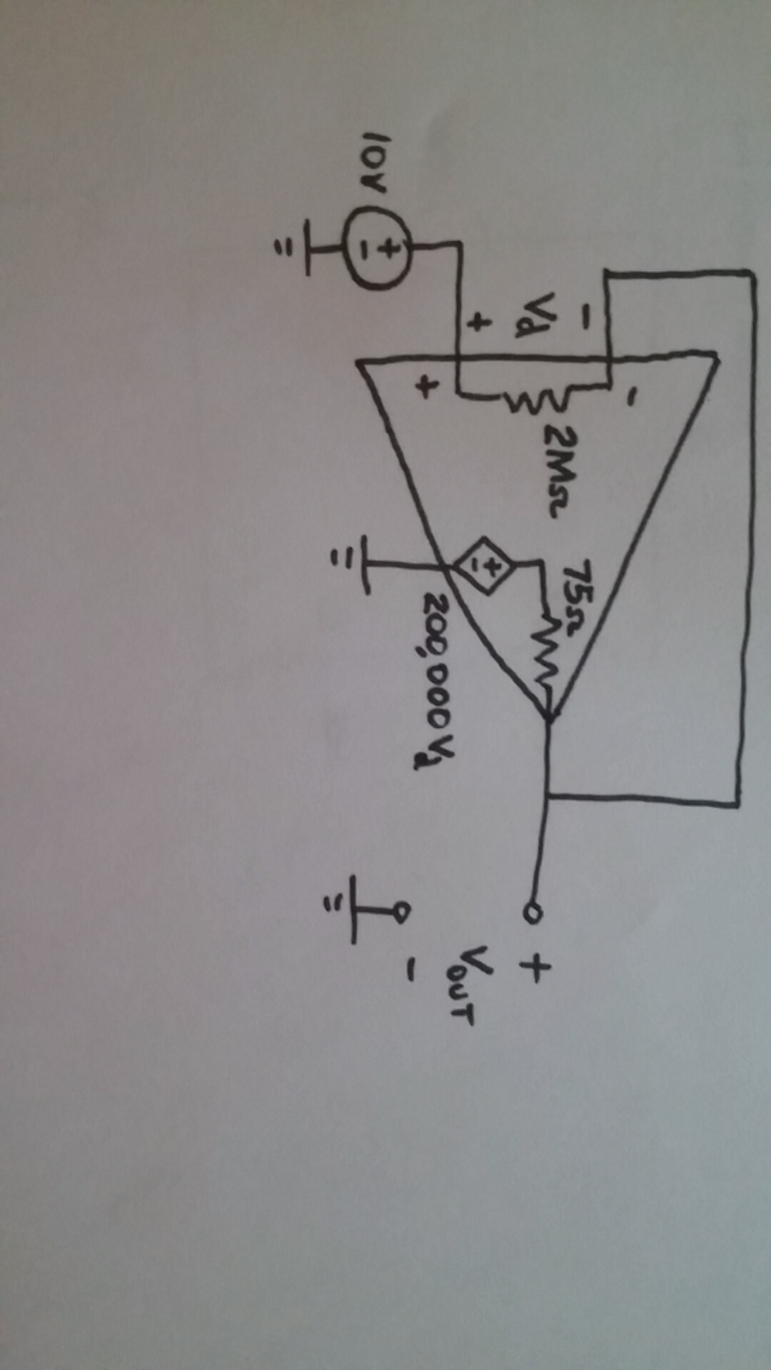 Solved A 741 op-amp is wired in a voltage follower | Chegg.com Solved A 741 op-amp is wired in a voltage follower | Chegg.com