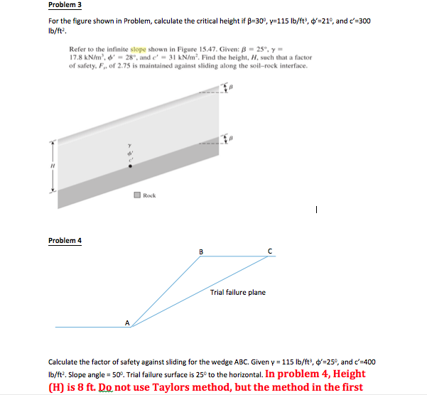 For the figure shown in Problem, calculate the | Chegg.com