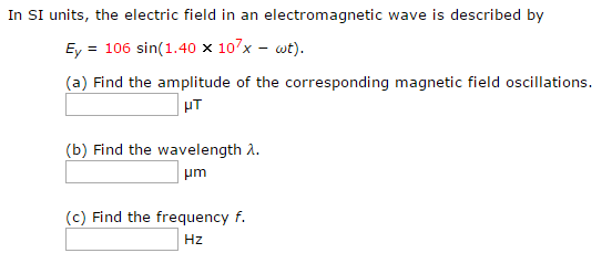 1 Electromagnetic Field Quantities And Their Siunits