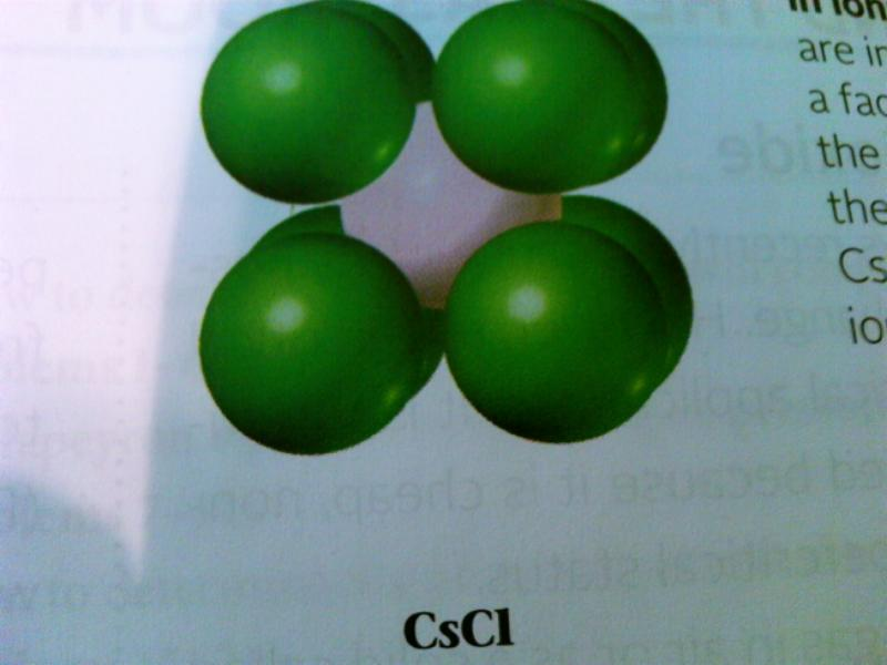 Solved For a cell fo the CsCl type, shown in the picture | Chegg.com