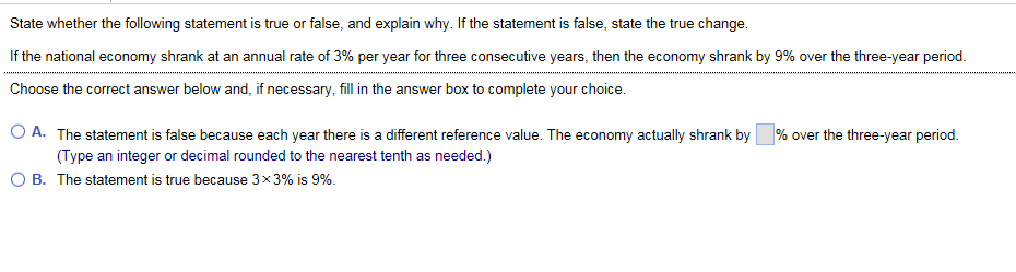 Solved State whether the following statement is true or | Chegg.com