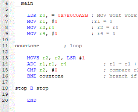 Solved Should be easy for you to solve. In Keil Uvision5 , | Chegg.com