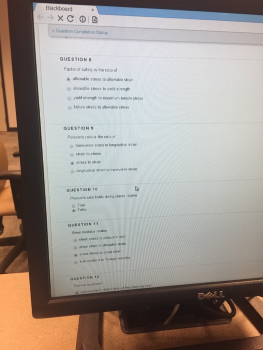 Solved Blackboard Question Completion Status QUESTION 8 | Chegg.com