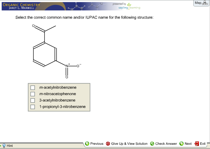 Solved Select the correct common name and/or IUPAC name for | Chegg.com