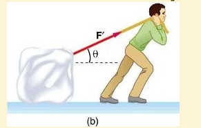 Solved Instead of pushing on the ice block, the contestant | Chegg.com