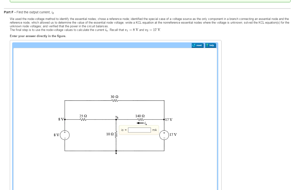 Solved Find the output current i_0 We used the node-voltage | Chegg.com
