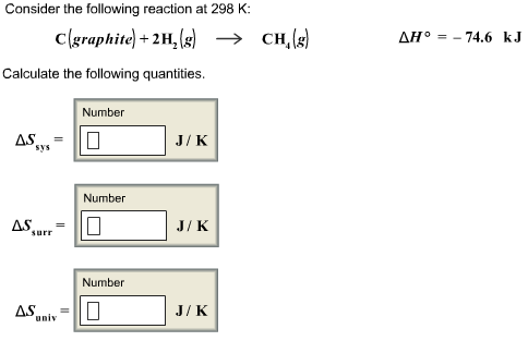 Solved Consider the following reaction at 298 K: | Chegg.com
