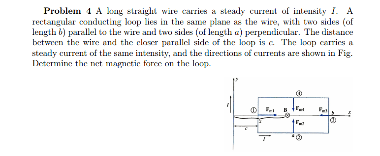 Solved A long straight wire carries a steady current of | Chegg.com