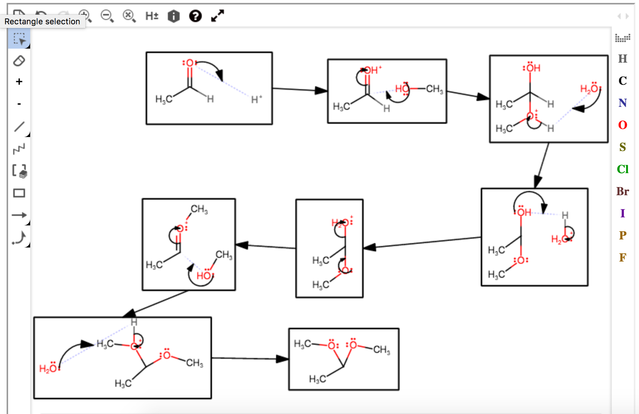 Solved Carbonyl Compounds: Complete the following mechanism | Chegg.com
