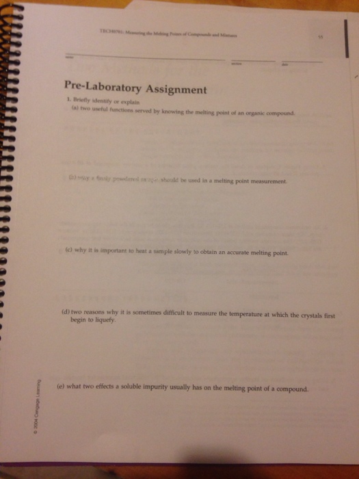 Solved Pre-Laboratory Assignment 1. Briefly identify or | Chegg.com