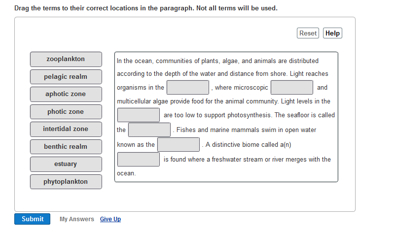 Solved Drag the terms to their correct locations in the | Chegg.com Solved Drag the terms to their correct locations in the | Chegg.com