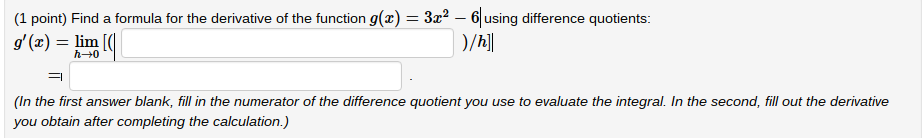 Solved Find a formula for the derivative of the function | Chegg.com
