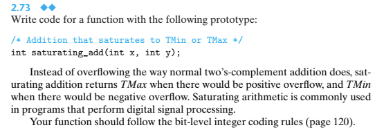 Solved 2.73 Write code for a function with the following | Chegg.com