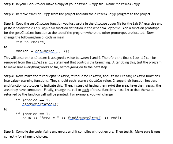 Lab > Areas2.cpp Marisol Castellanos villa include | Chegg.com