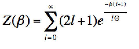Solved The rotational partition function is given by | Chegg.com