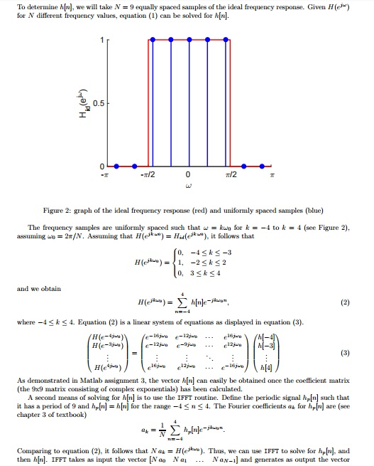 Solved LTI systems and FIR/DTFT impulse response??? | Chegg.com