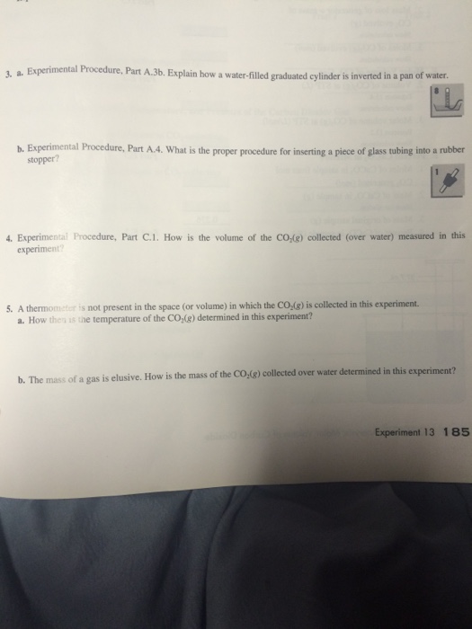 Solved Experimental Procedure, Part A.3b. Explain how a | Chegg.com