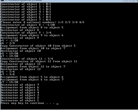 Solved C++ RATIONAL NUMBER CLASS Question I need help | Chegg.com