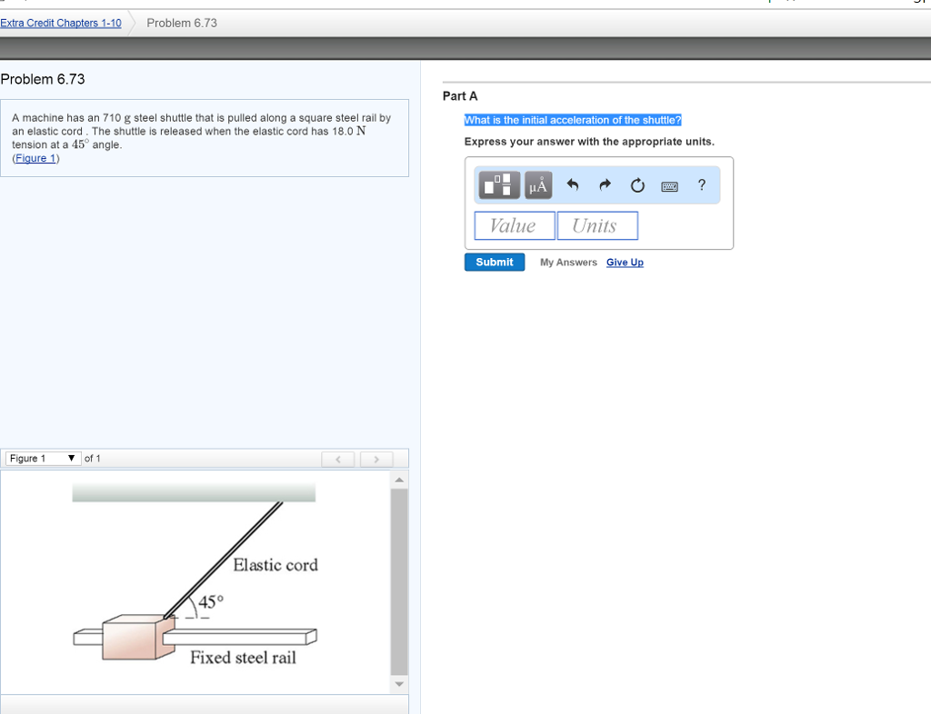 Solved Extra Credit Chapters 1-10 Problem 6.73 Problem 6.73 | Chegg.com