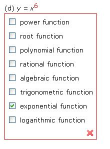 Solved Classify each function. Select all that apply. | Chegg.com