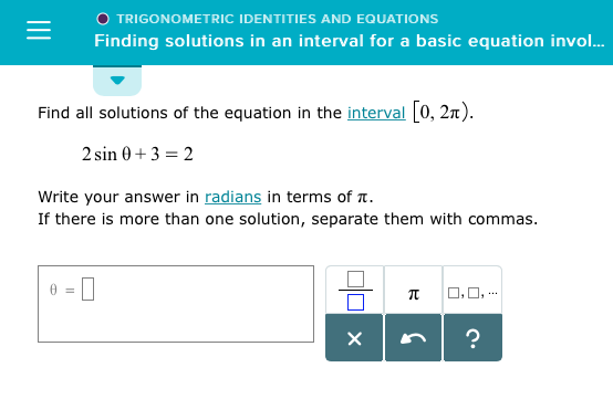 Solved O Trigonometric Identities And Equations Finding