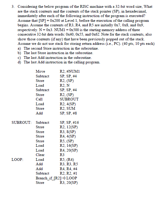 Considering The Below Program Of The RISC Machine Chegg considering-the-below-program-of-the-risc-machine-chegg