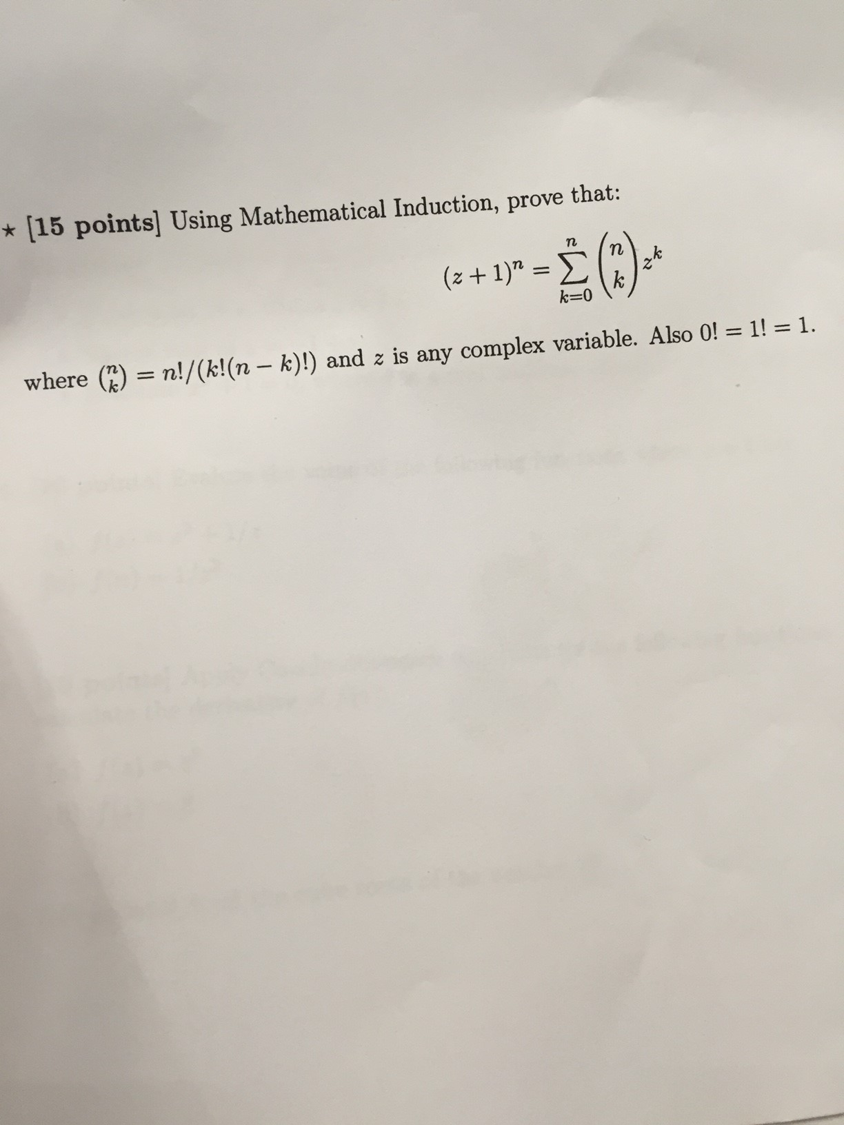 Advanced Math Problems