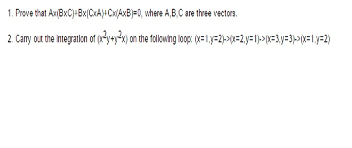 Solved Prove that A Times (B Times C)+B Times (C Times A C | Chegg.com