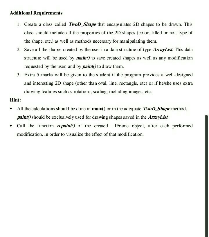 Problem Definition: Write a Java application that | Chegg.com