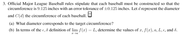 Solved Official Major League Baseball rules stipulate that | Chegg.com