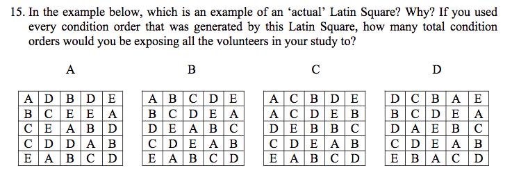 Solved 15. In the example below, which is an example of an | Chegg.com