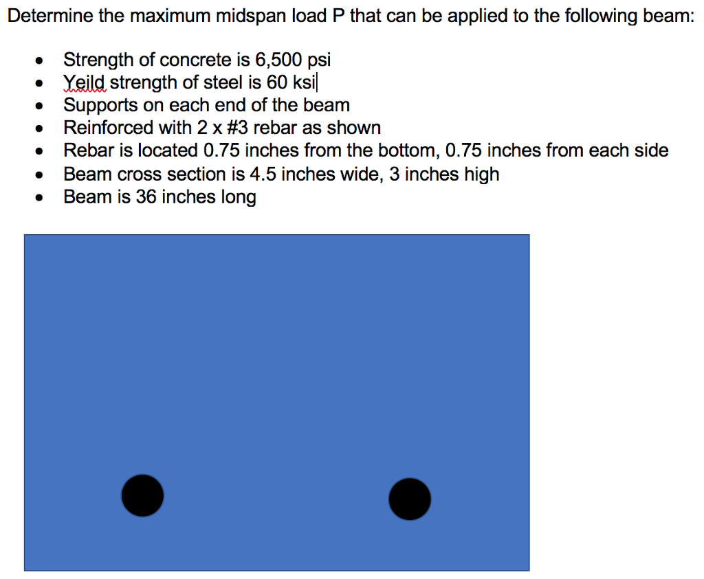 Solved Determine the maximum midspan load P that can be | Chegg.com